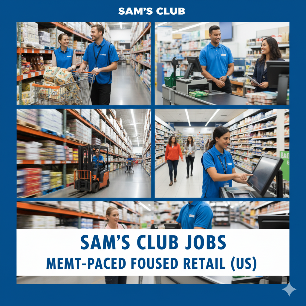 Sam's Club Jobs: Member‑Focused Retail (US) - Kasamim NoticiasKasamim ...