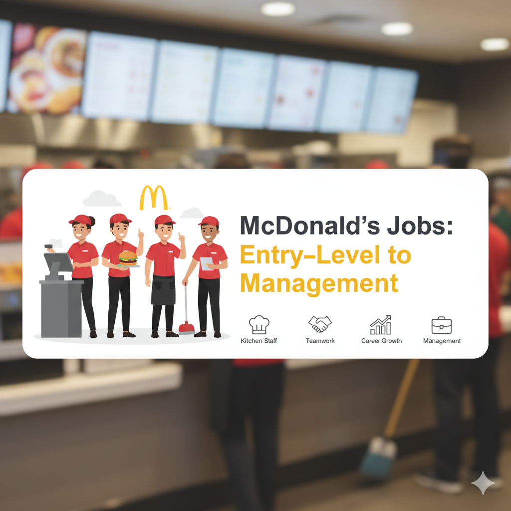 McDonald's Jobs: Entry-Level to Management Opportunities. - Kasamim ...